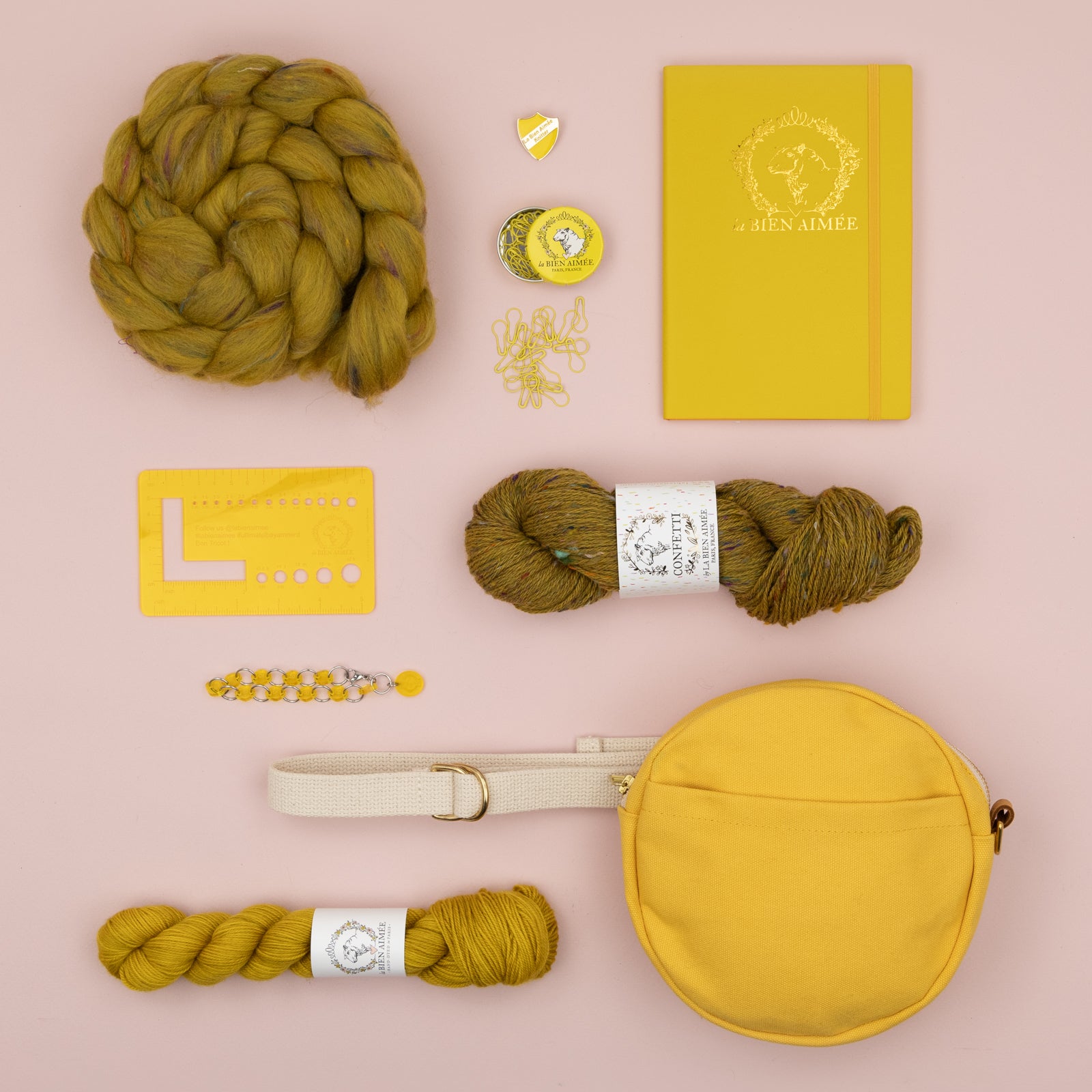 La Bien Aimée Click-Clack Stitch Marker Tin – La Bien Aimee